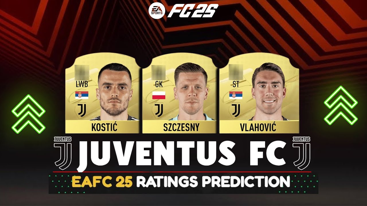 FIFA 25 | JUVENTUS PLAYER RATINGS (EA FC 25) - YouTube