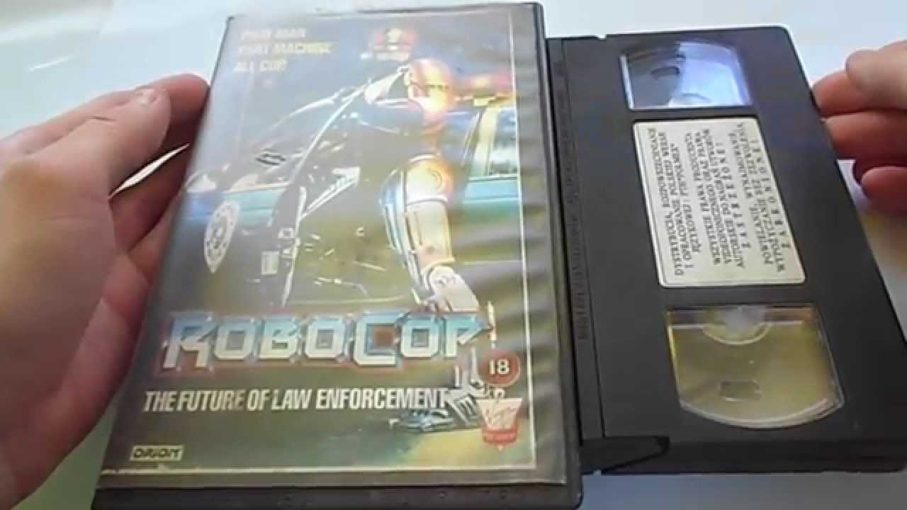 Robocop - UNBOXING VHS tape - dystrybucja Polmex - YouTube