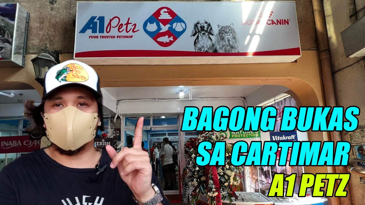 Bagong Bukas Na Petshop Sa Cartimar - A1 Petz - YouTube