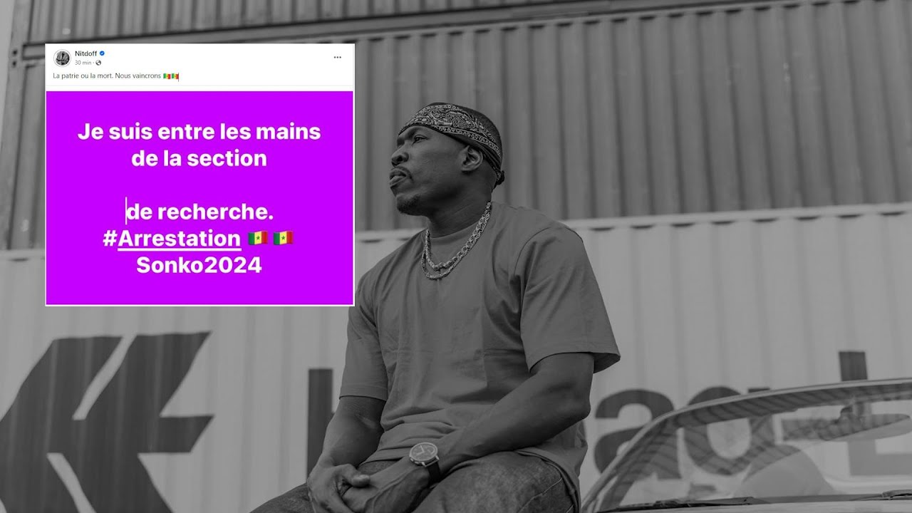 Dernière minute : Le rappeur Nit Doff encore arrêté par la Section de ...