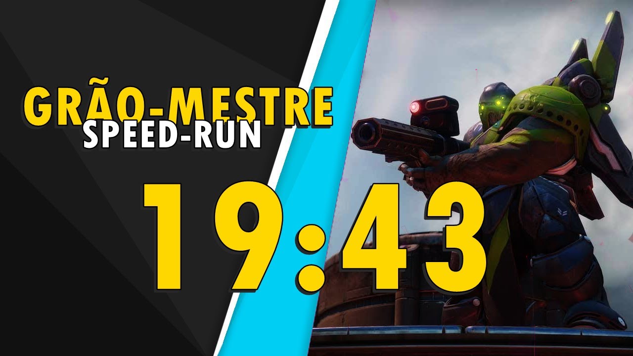 DESTINY - Speed Run Grão-Mestre Traficante de Armas - YouTube