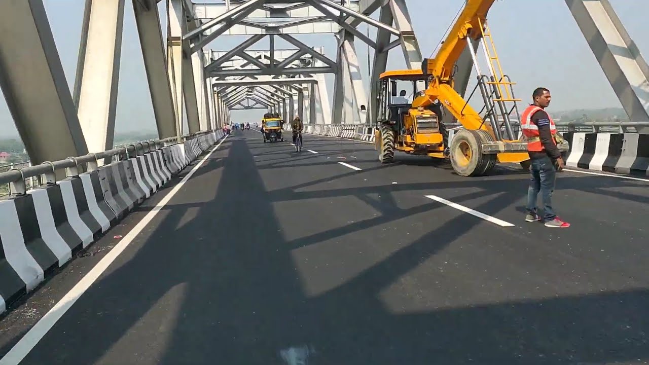 Bihar : Munger Ganga Bridge | Munger to Begusarai | 2022 Part-2 - YouTube