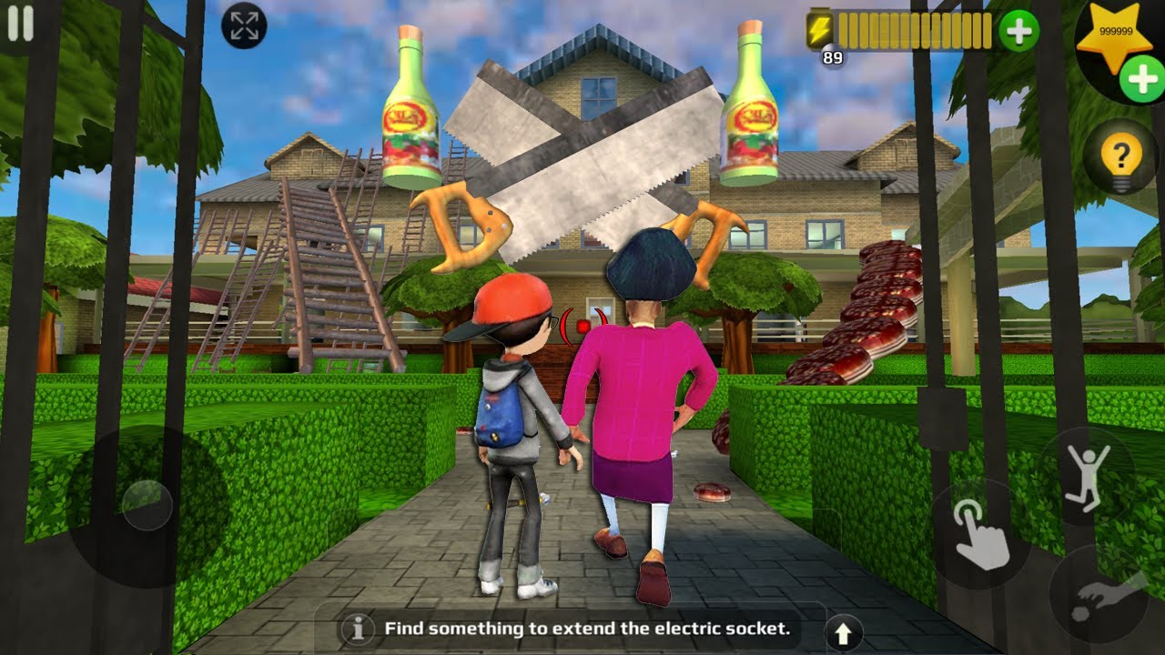 Spam Multi trap and ladders in Chapter Update Teacher Scary 3D Android ...