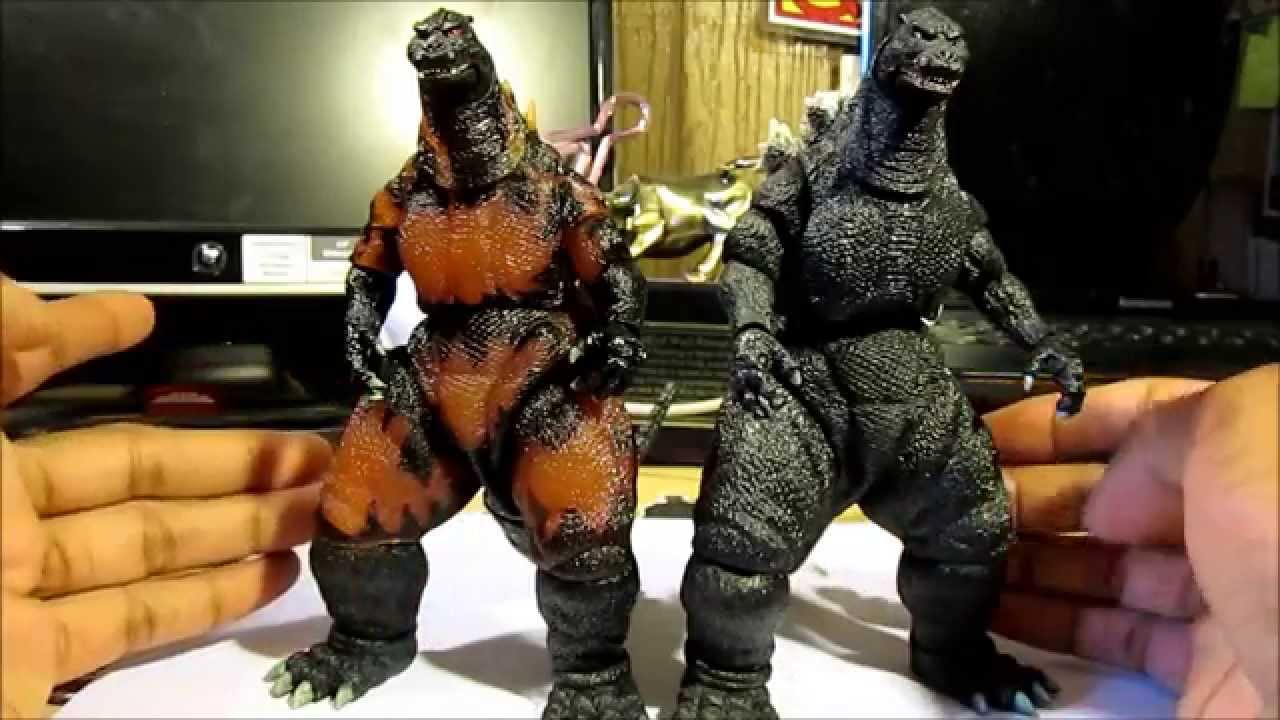 NECA BURNING GODZILLA - (N3RD REVIEWS) - YouTube
