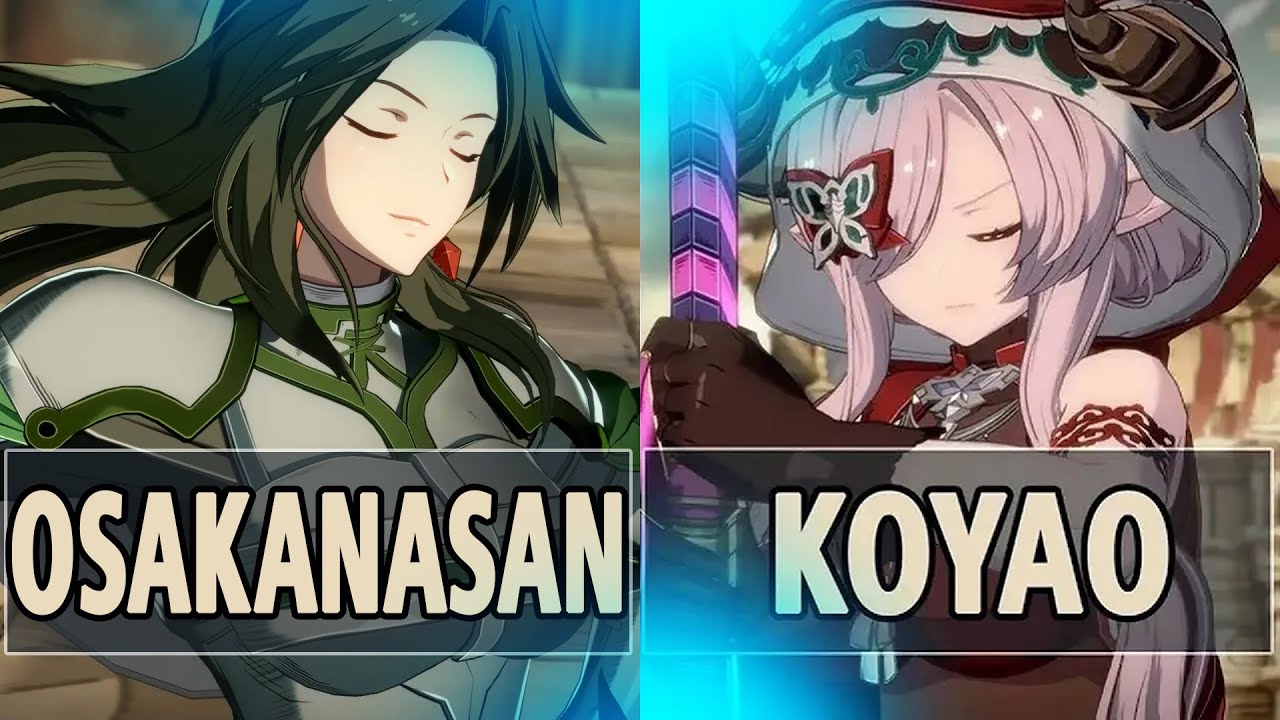 GBVSR:🔥Osakanasan (Katalina) Vs Koyao (Narmaya B.Butterfly)🔥| High ...