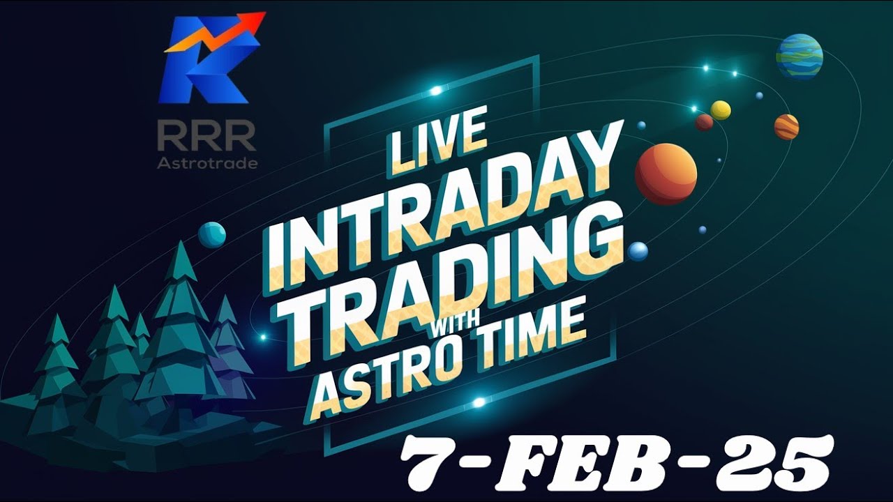 LIVE INTRADAY TRADING WITH ASTRO TIME #STOCKMARKET - YouTube