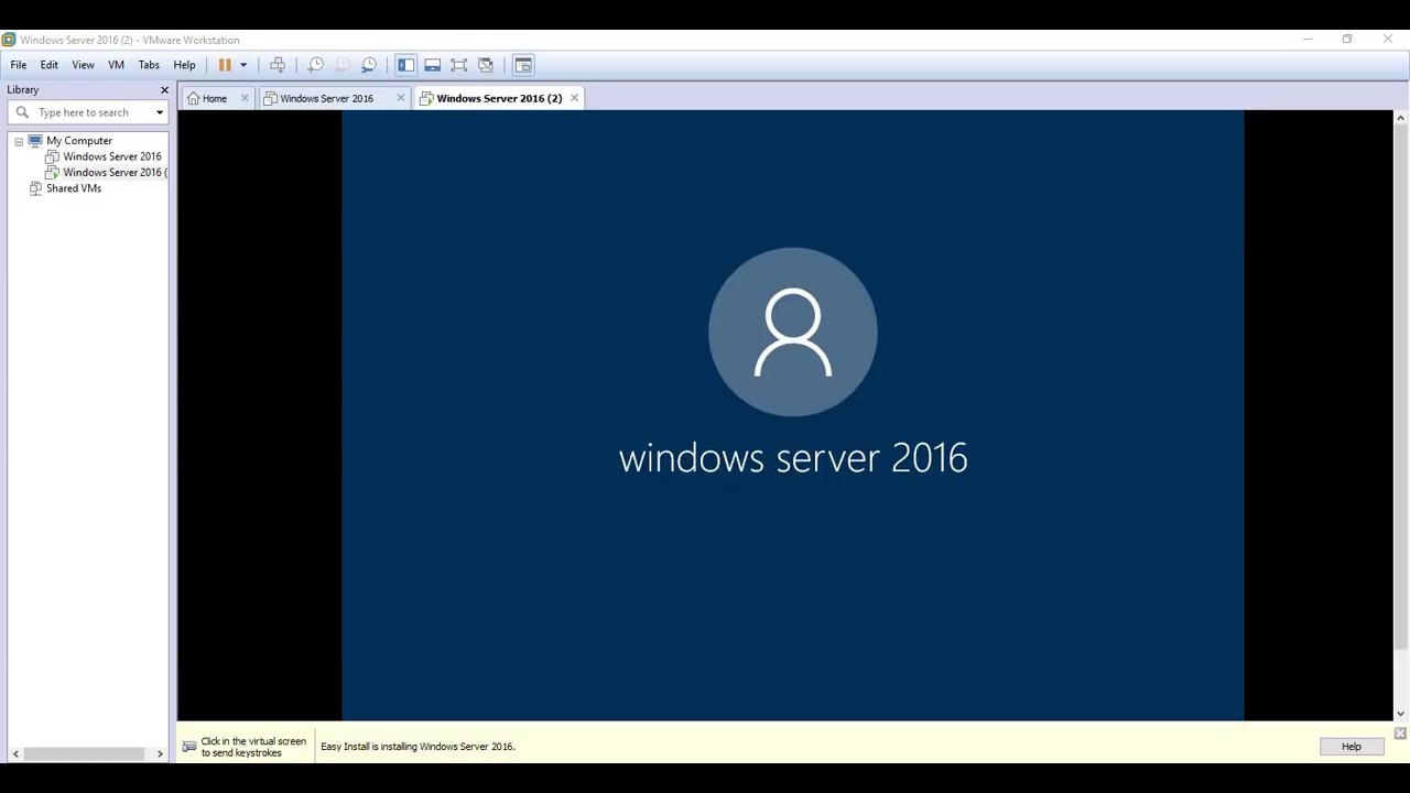 INSTALACIÓN DE WINDOWS SERVER 2016 Y ALGUNOS SERVICIOS (VMware ...