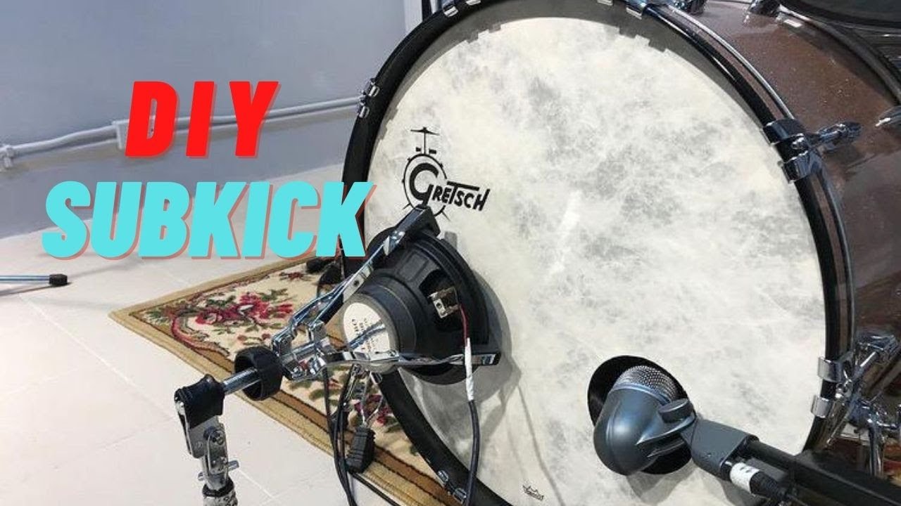 Haz que tu bombo suene GIGANTE 🥁 !!! DIY SUBKICK | Tutorial | Minimal ...