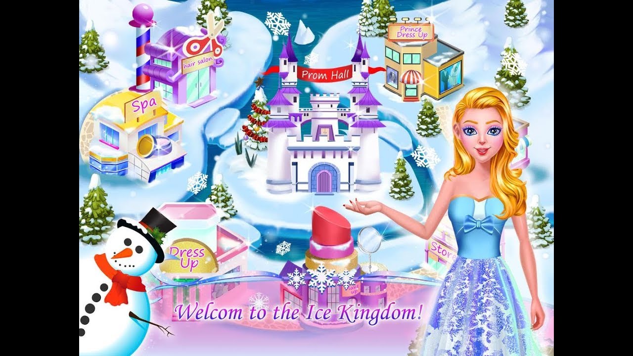 Ice Prom Queen Makeup Salon | Peachy Games - YouTube