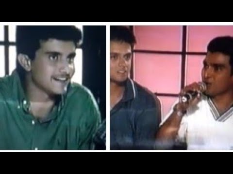 Sourav Ganguly, Rahul Dravid, Sanjay Manjrekar in Antakshari 1997 | OP Nayyar, Vinod Rathod