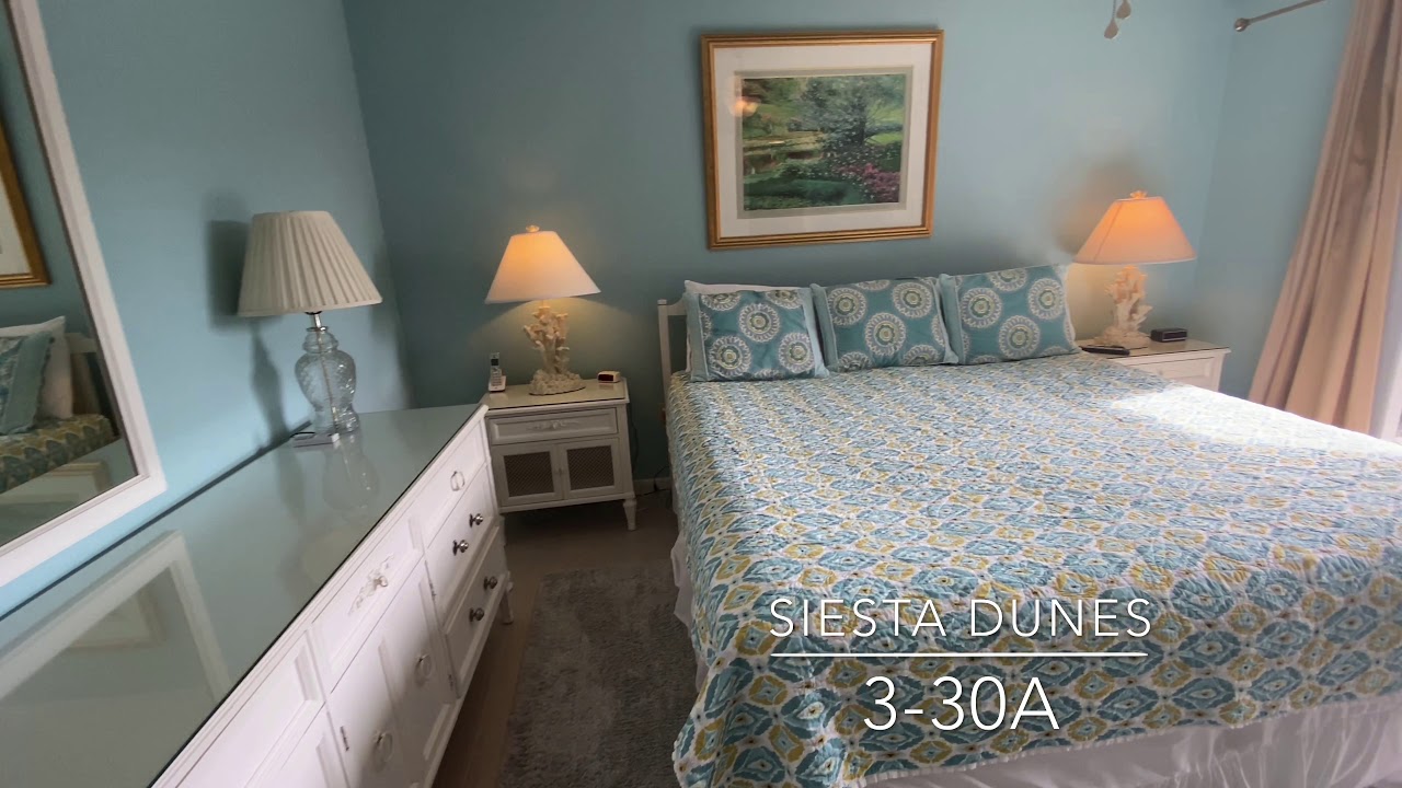 Siesta Dunes 3-30A Gulf Deluxe View | Siesta Key Vacation Rentals - YouTube