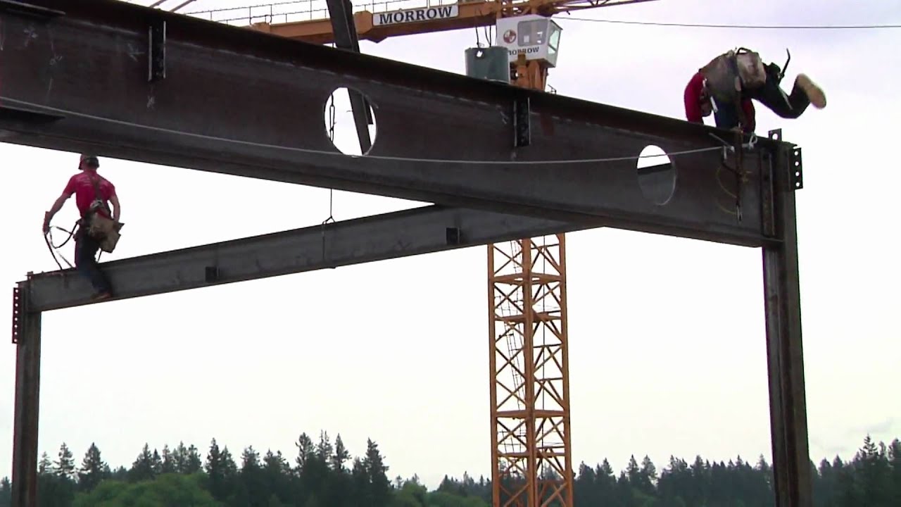 DIS Building - Ironworkers - YouTube