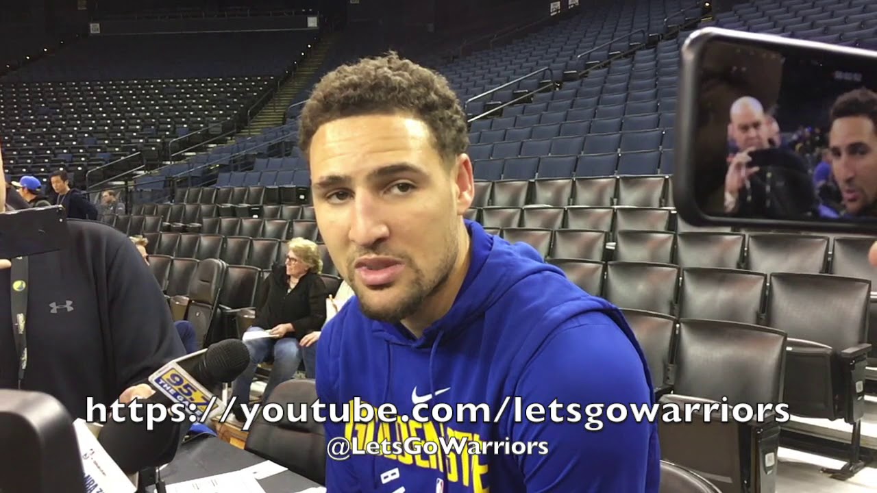 Entire KLAY interview: thumb fracture, mentally refresh, played through ...