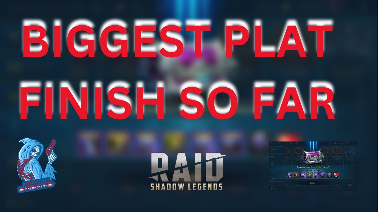 plat push and we are getting better! | Raid: Shadow Legends | - YouTube