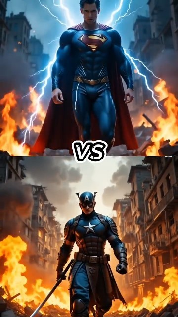 superman vs Captain America,hulk,invesible woman,dare devil,super girl ...