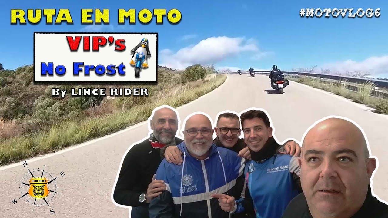 🎦 RUTA EN MOTO con Lince Rider y LOS VIPS ️🐱🏍️ DISASETER... EL VIENTO ...