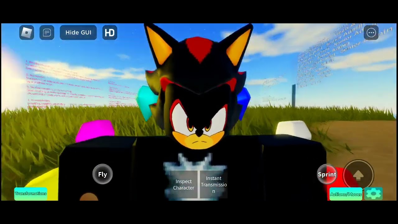 How to make Multiverse Shadow The hedgehog in Dbz azure - YouTube