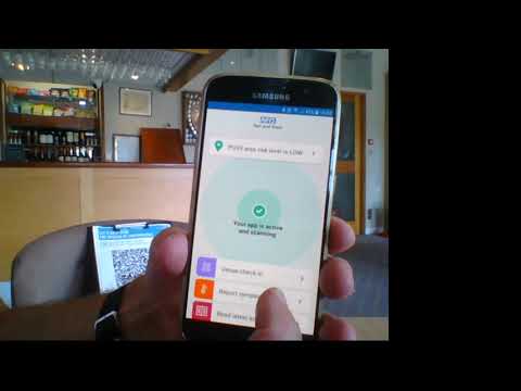 Using the Covid-19 App