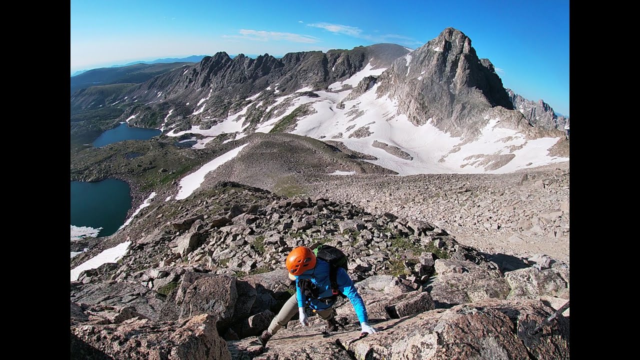 Piute Peak to Mount Toll, Indian Peaks Wilderness Area 7-24-23 - YouTube