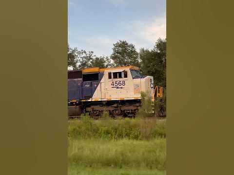 Csx M441 in Knights, FL (Ft. 4568 OLS Unit) - YouTube