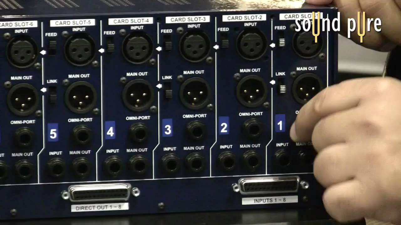 Radial Workhorse 5000 Rack for API 500-series - AES '09 - YouTube