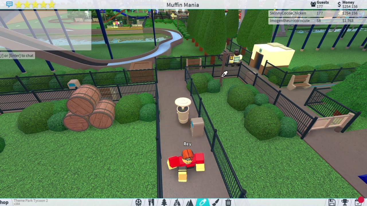 New Mine Train Coaster (Roblox Theme Park Tycoon 2) - YouTube