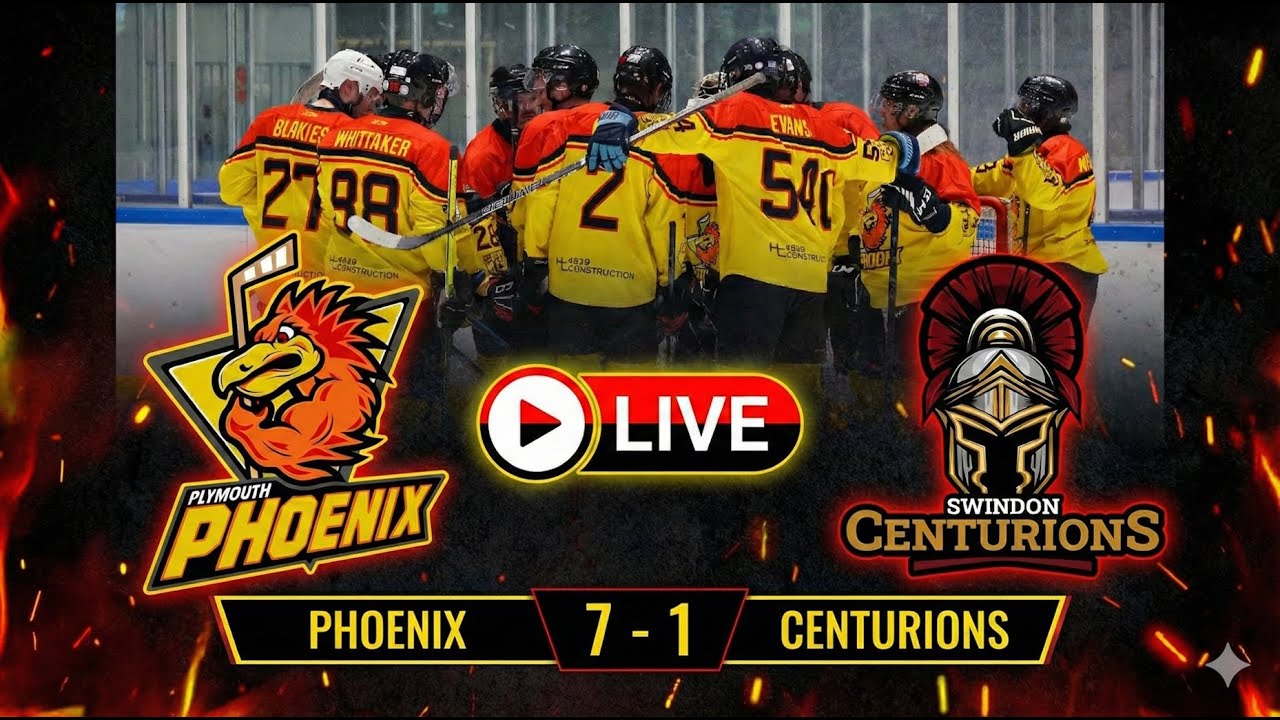 Plymouth Phoenix vs Swindon Centurions - January 2026 - Live Stream ...