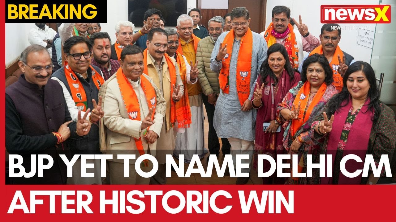 Delhi CM Race: BJP Yet to Name Delhi CM After Historic Win, Multiple ...