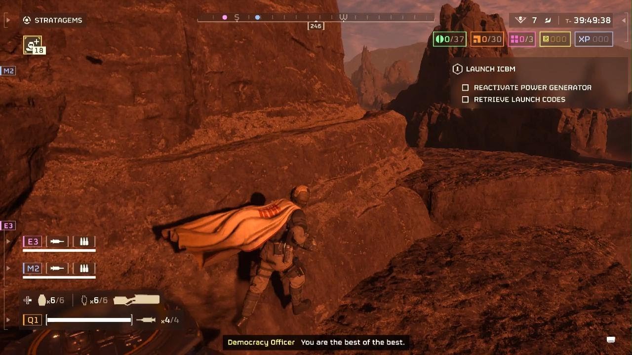 HELLDIVERS 2 The Scenery - YouTube