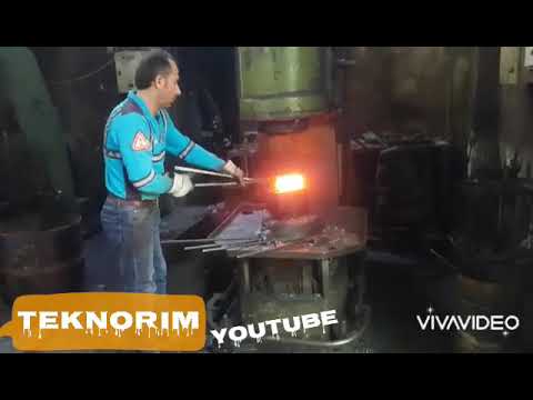 Balyoz Nasıl yapılır. İlk defa göreceğiniz demir dövme sanatı