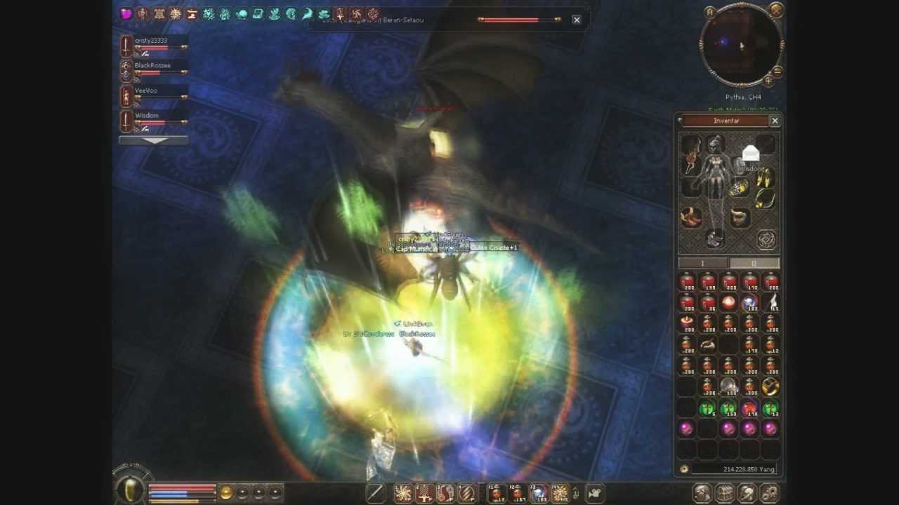 Earth Metin2 Dragon Albastru - YouTube