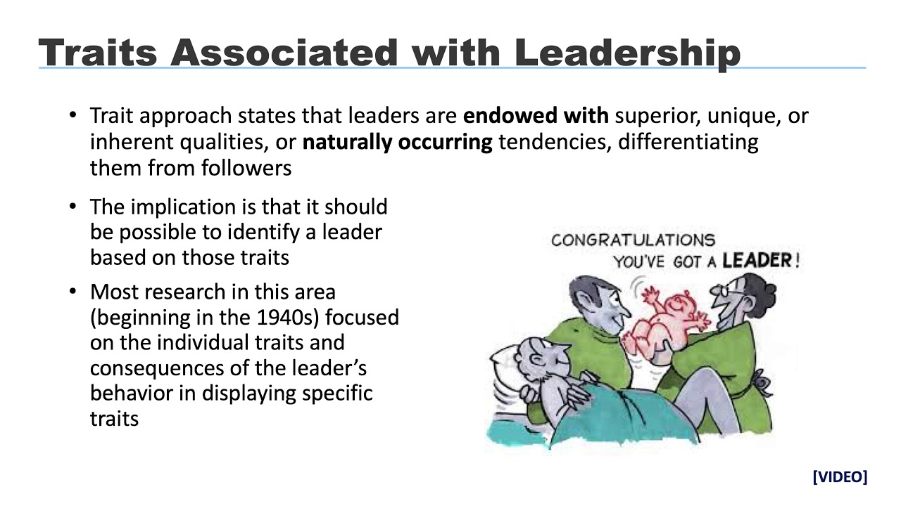 Traits approach Overview - YouTube