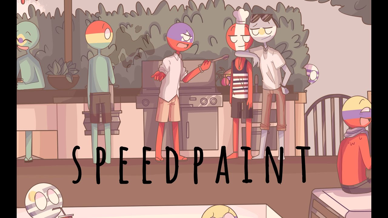 Speedpaint | CountryHumans | Latino América - YouTube