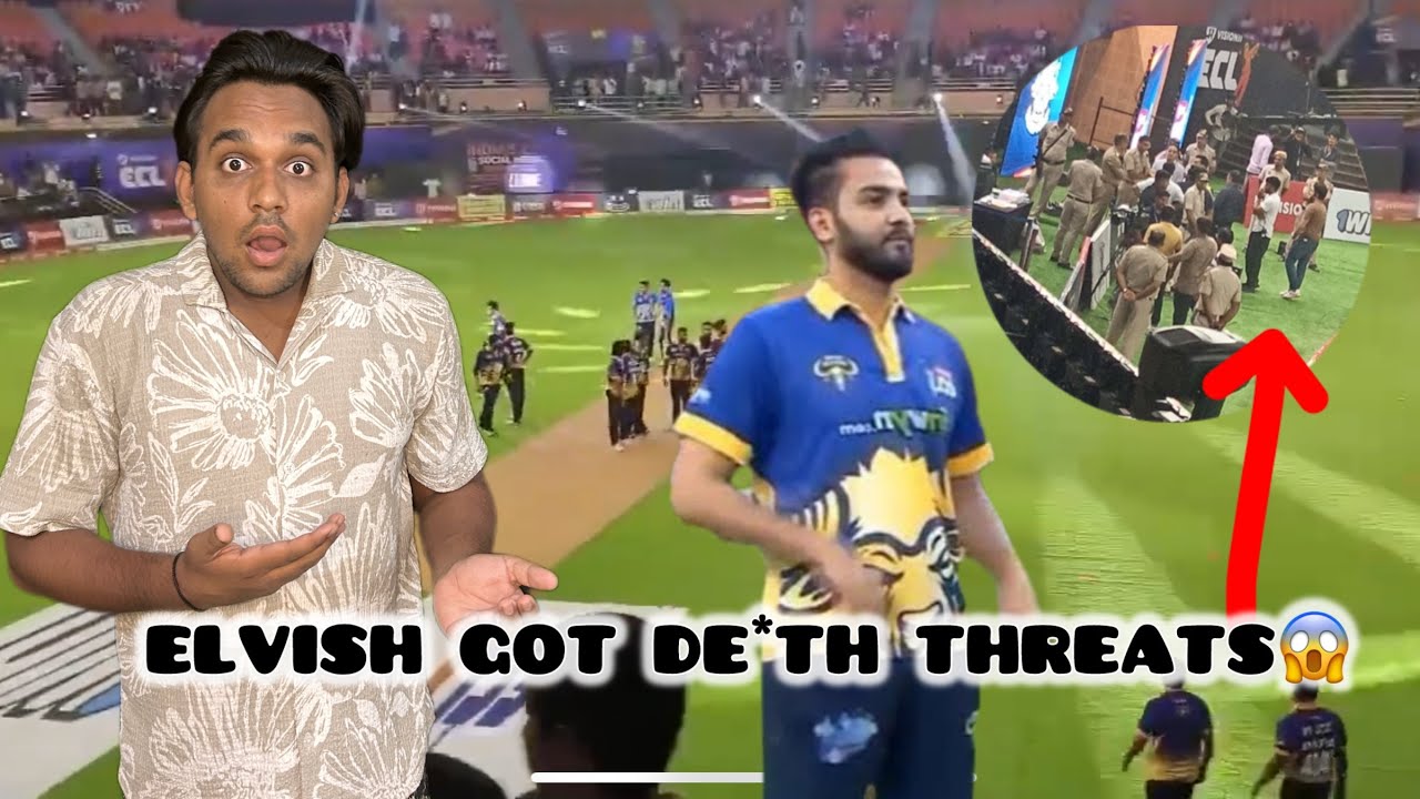 ELVISH YADAV GOT DE*TH THREATS DURING ECL ENTERTAINMENT PREMIERE LEAGUE ...