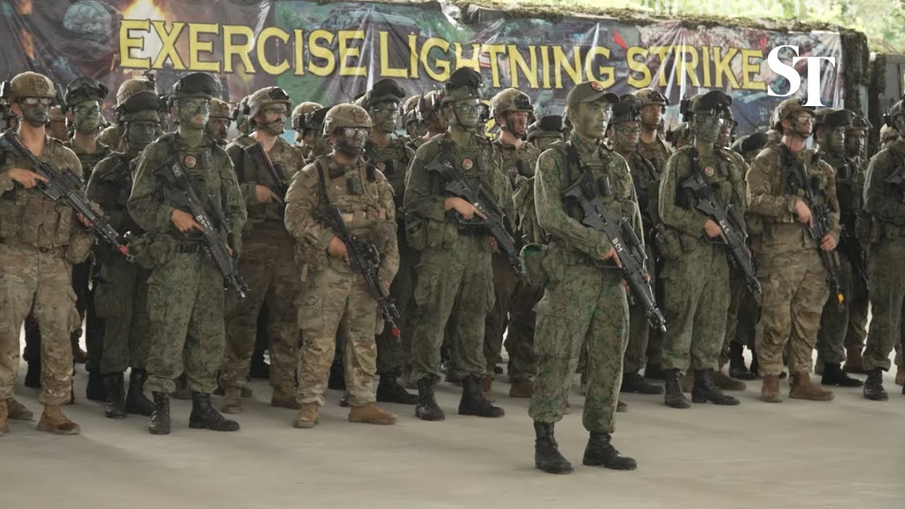 SAF, US Army take part in Exercise Lightning Strike 2025 - YouTube