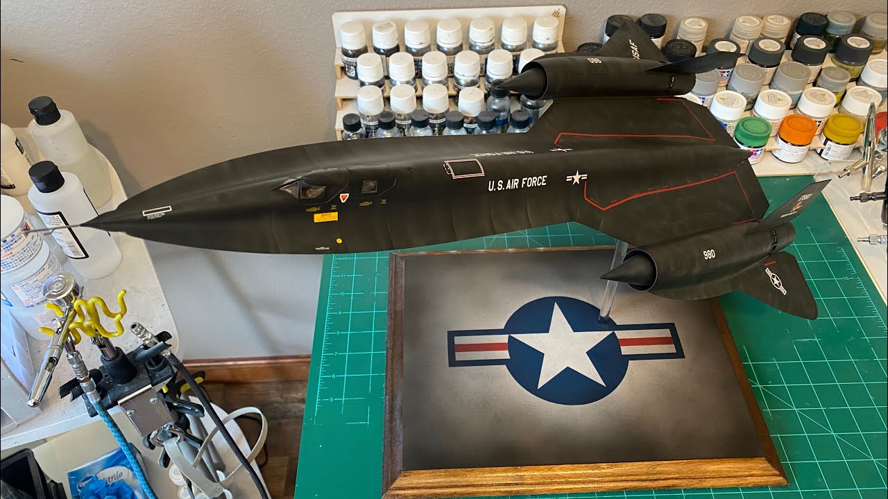 Revell 1/48 SR-71 Build Part 2 - YouTube