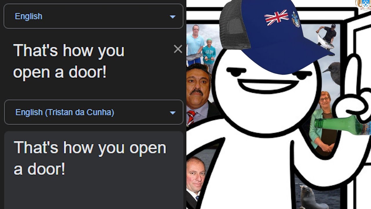 "That's how you open a door!" in different languages meme - YouTube