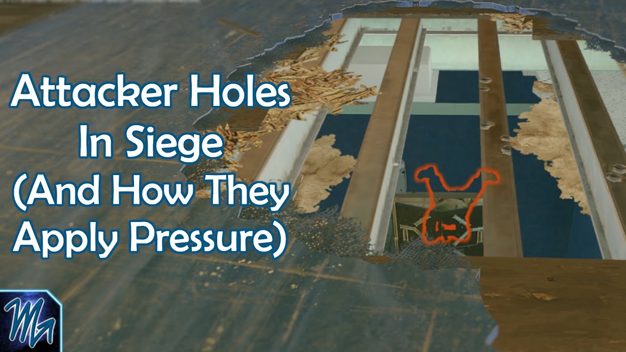 Attacker Holes In Siege (And How They Apply Pressure) - YouTube