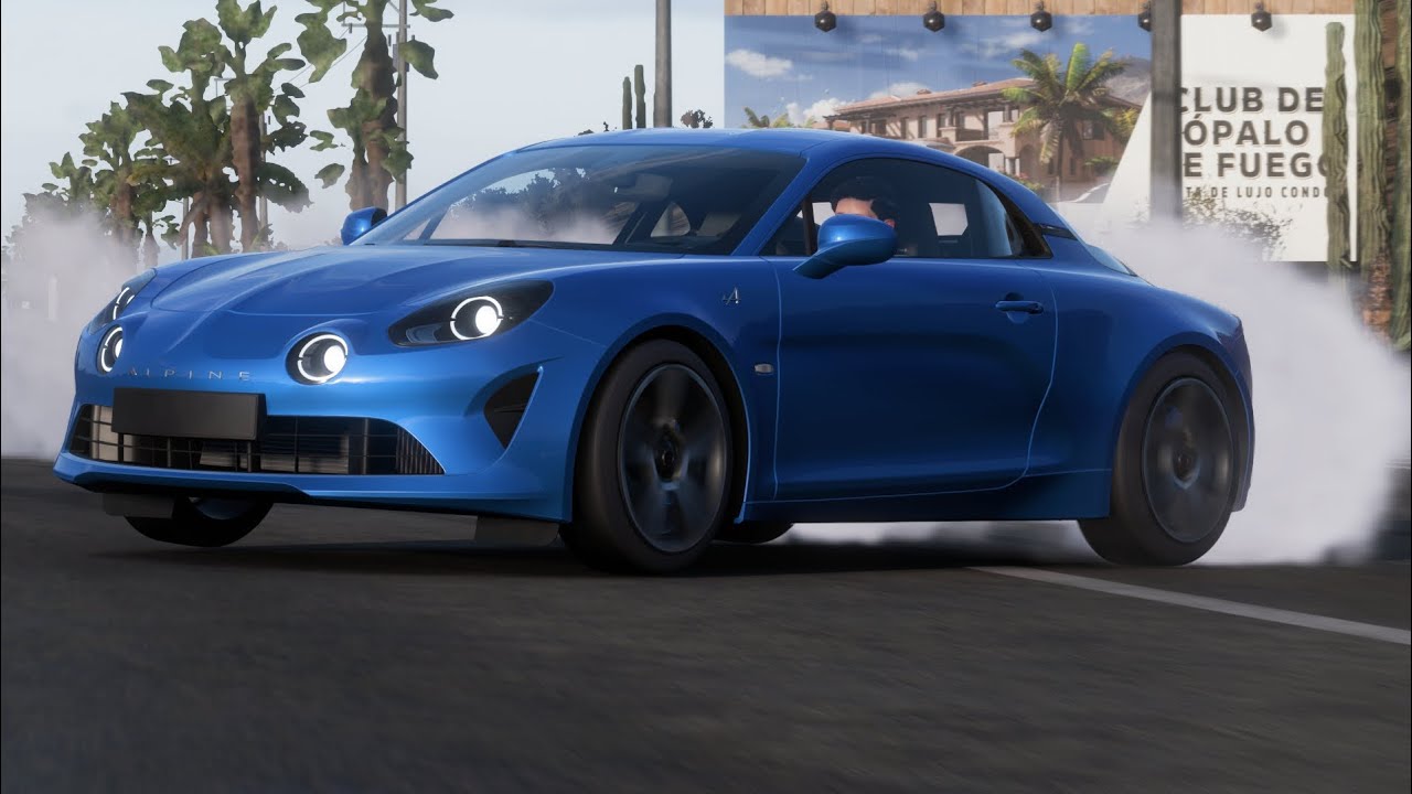 Test Alpine a110 2017(forza horizon 5) - YouTube