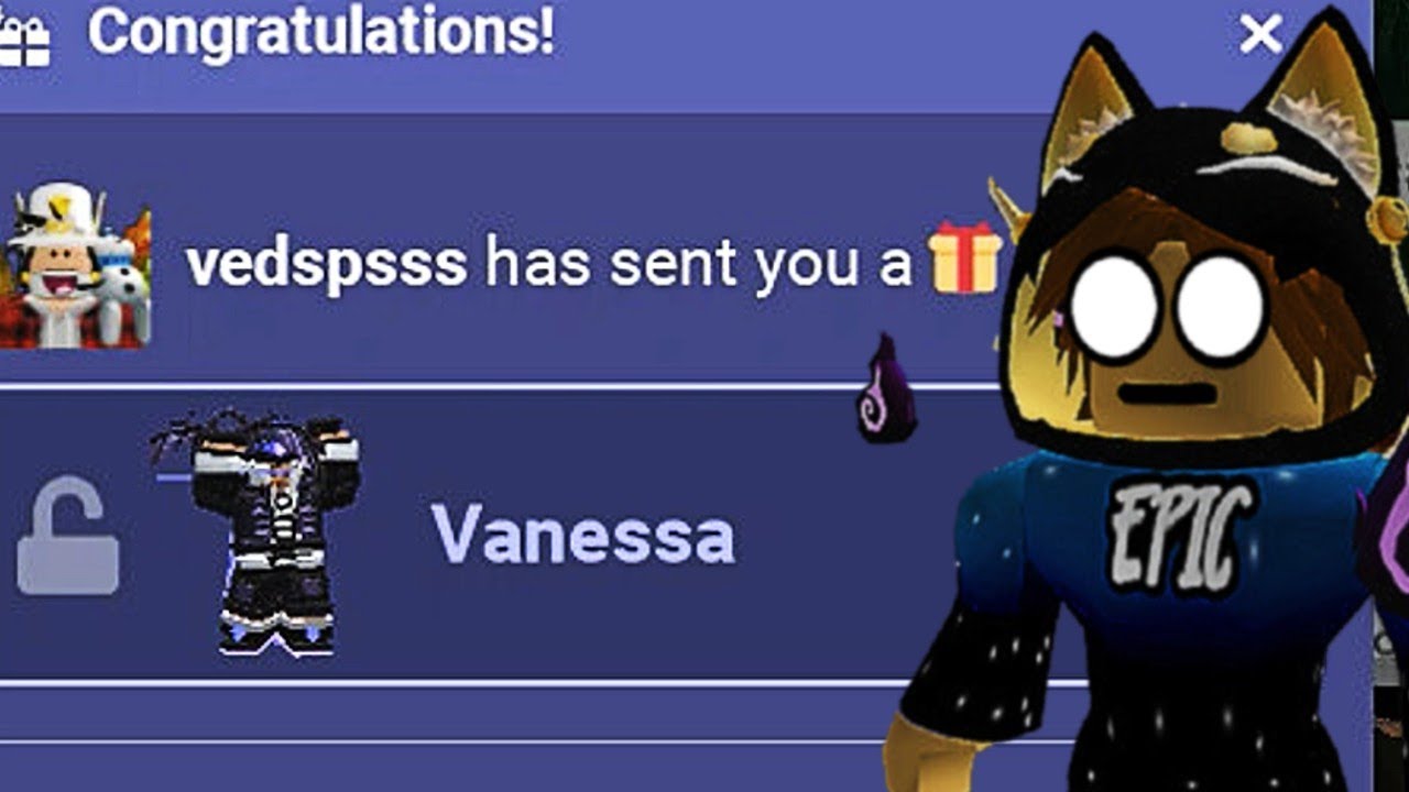 VANESSA KIT GIFT!!! - Roblox BedWars - YouTube