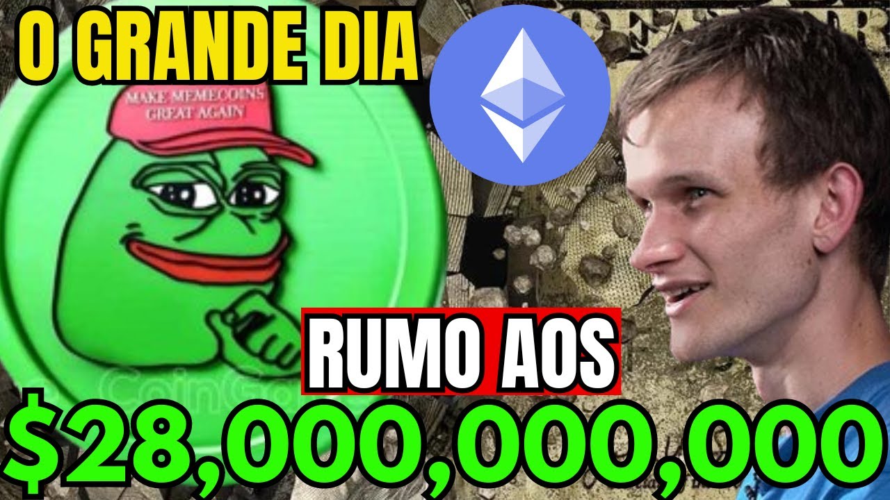 PEPE COIN APERTE OS CINTOS - ETF ETHEREUM COMEÇA HOJE E VAI FAZER PEPE ...