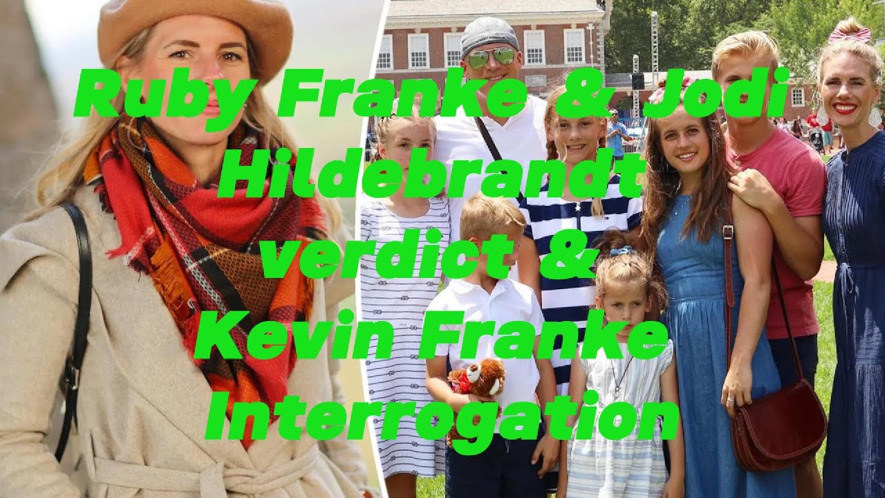 Ruby Franke and Jodi Hildebrandt verdict and Kevin Franke Interrogation ...