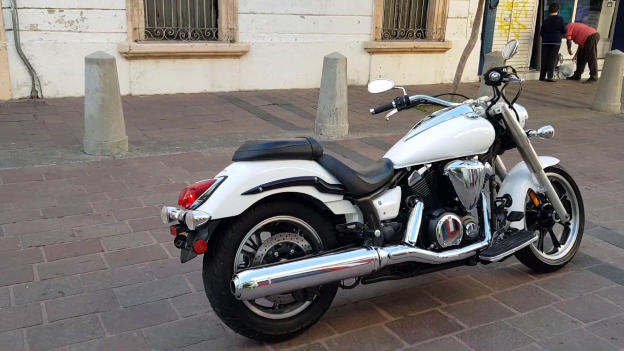 Yamaha v star raven 950 cc año 2010 - YouTube