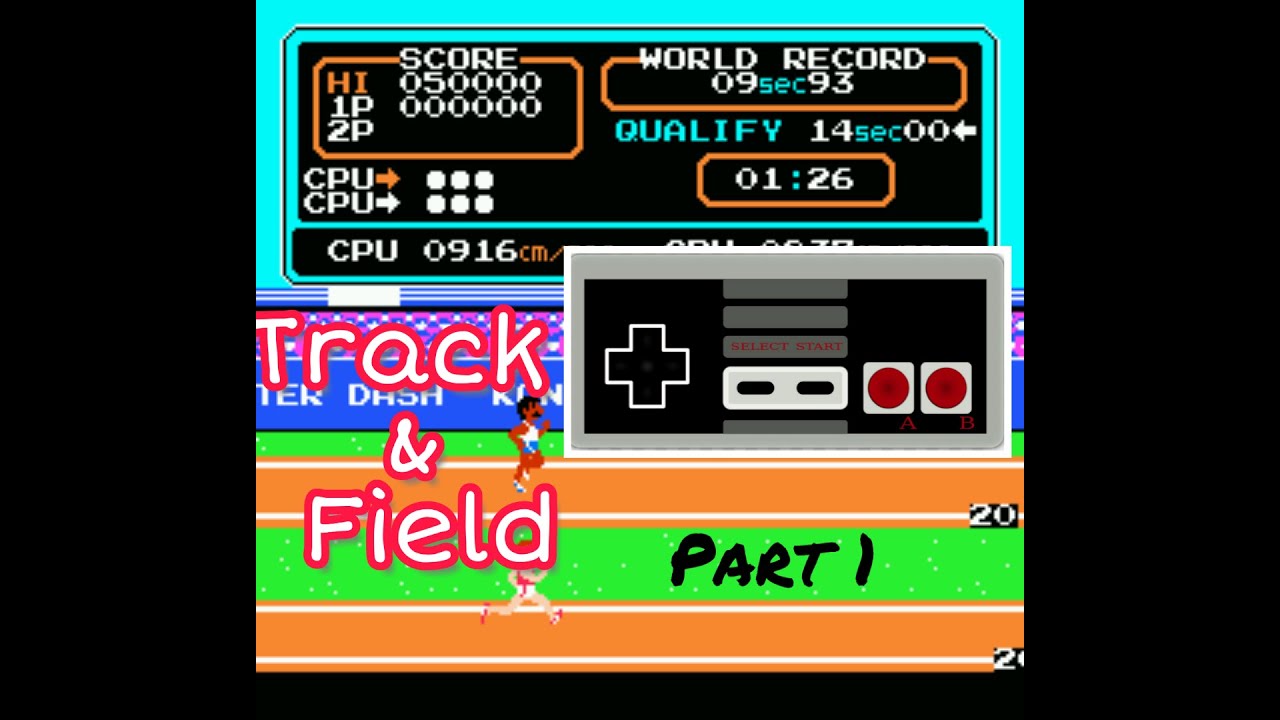 Track & Field NES, Main game olahraga terbaik jadul - part 1 # ...