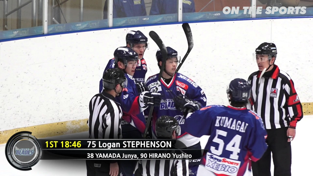 GOAL | Logan STEPHENSON | 2017. 1. 22 | Tohoku Freeblades vs Daemyung ...