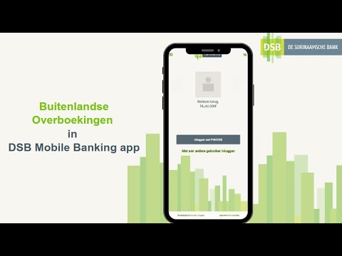 Buitenlandse Overboekingen in DSB Mobile Banking app - YouTube