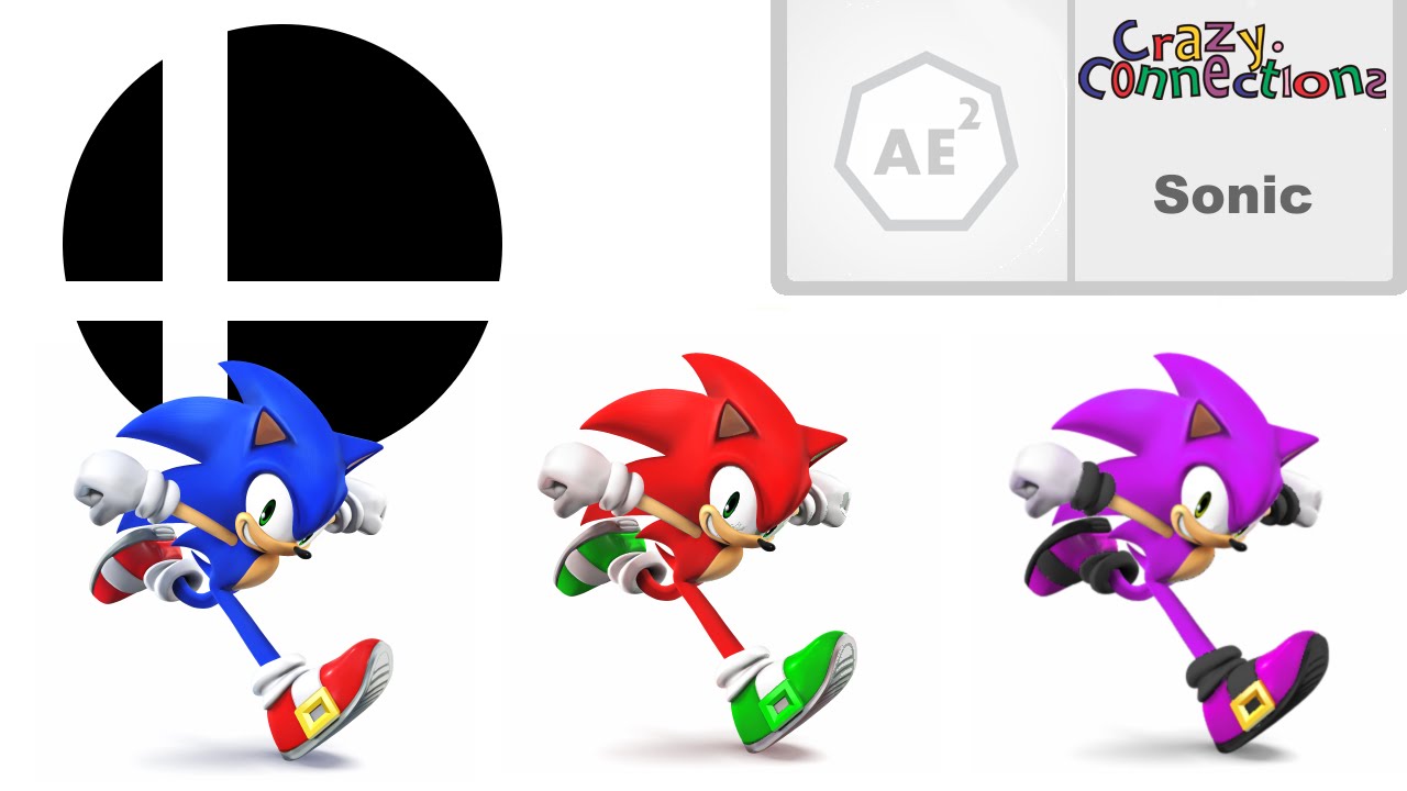 The History and Origins of Sonic's Colors in Smash Bros. - YouTube