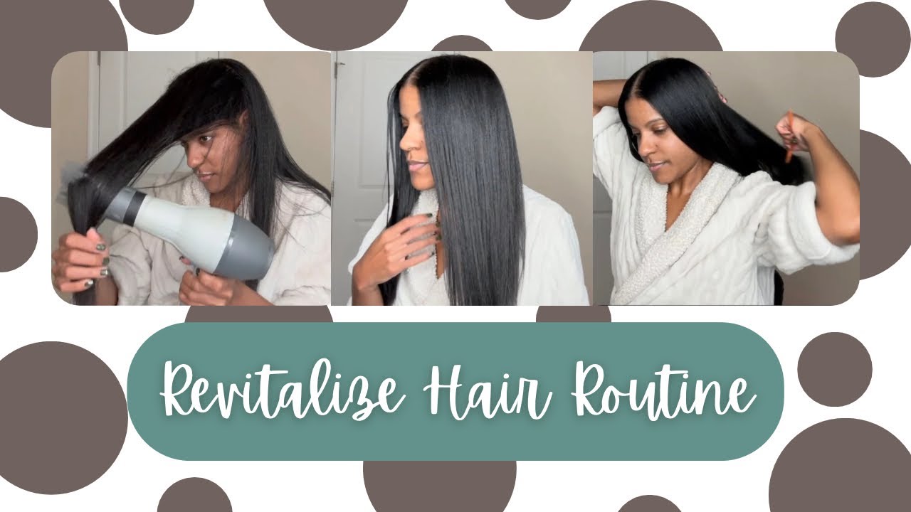 Revitalize Hair Routine!! - YouTube