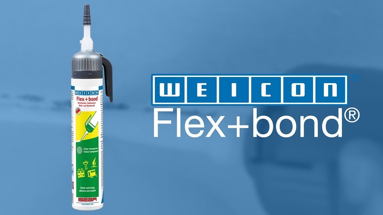 How to fix a WLAN router using hybrid bonding | WEICON Flex+bond - YouTube