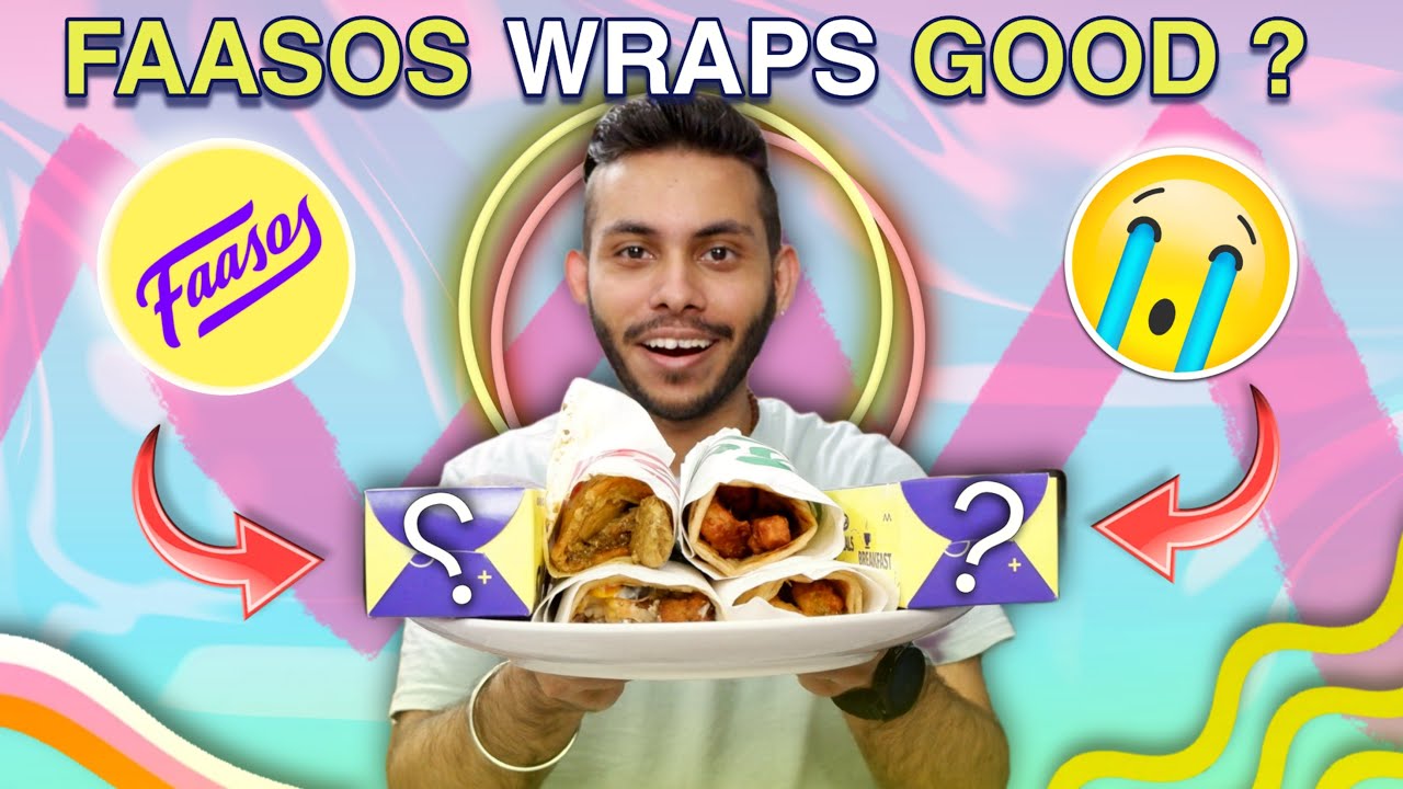 Faasos Flop Wraps | Faasos Wraps Review | NomBom | Chilli Garlic Wrap ...